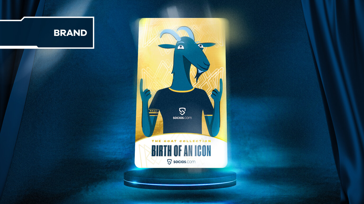Celebrate the birth of an icon with the GOAT Collection - Socios.com
